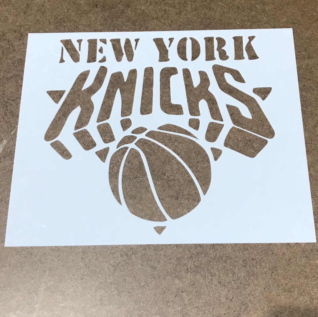 NBA Knicks Stencil for Paint Parties Reusable Tracing - Etsy