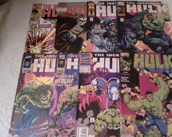 Hulk Comic Books Collection, Bruce Banner, Incredible Hulk Comic Books ...