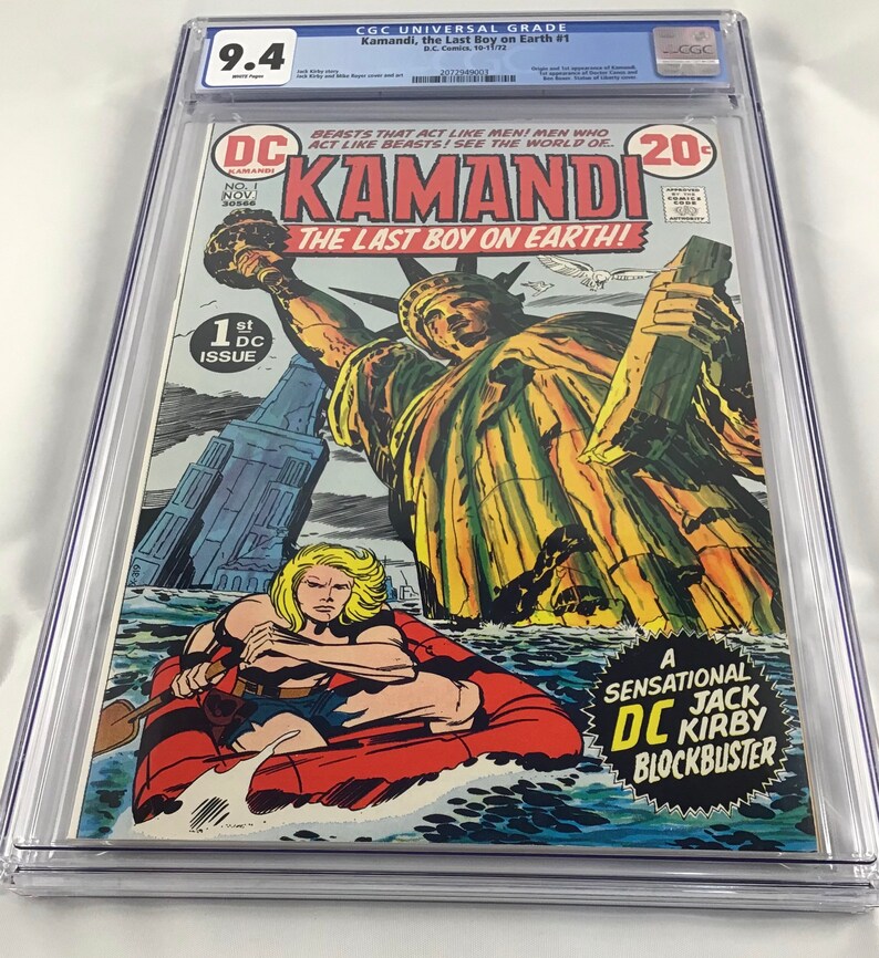 Kamandi 1st Appearance Kamandi 1 CGC Graded 9.4 Kamandi - Etsy