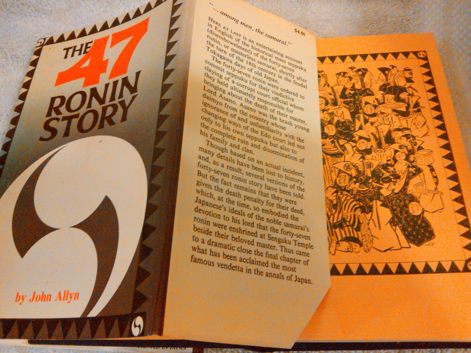 47 Ronin Story, Japanese Culture, Second Print, 18th Century Japan ...