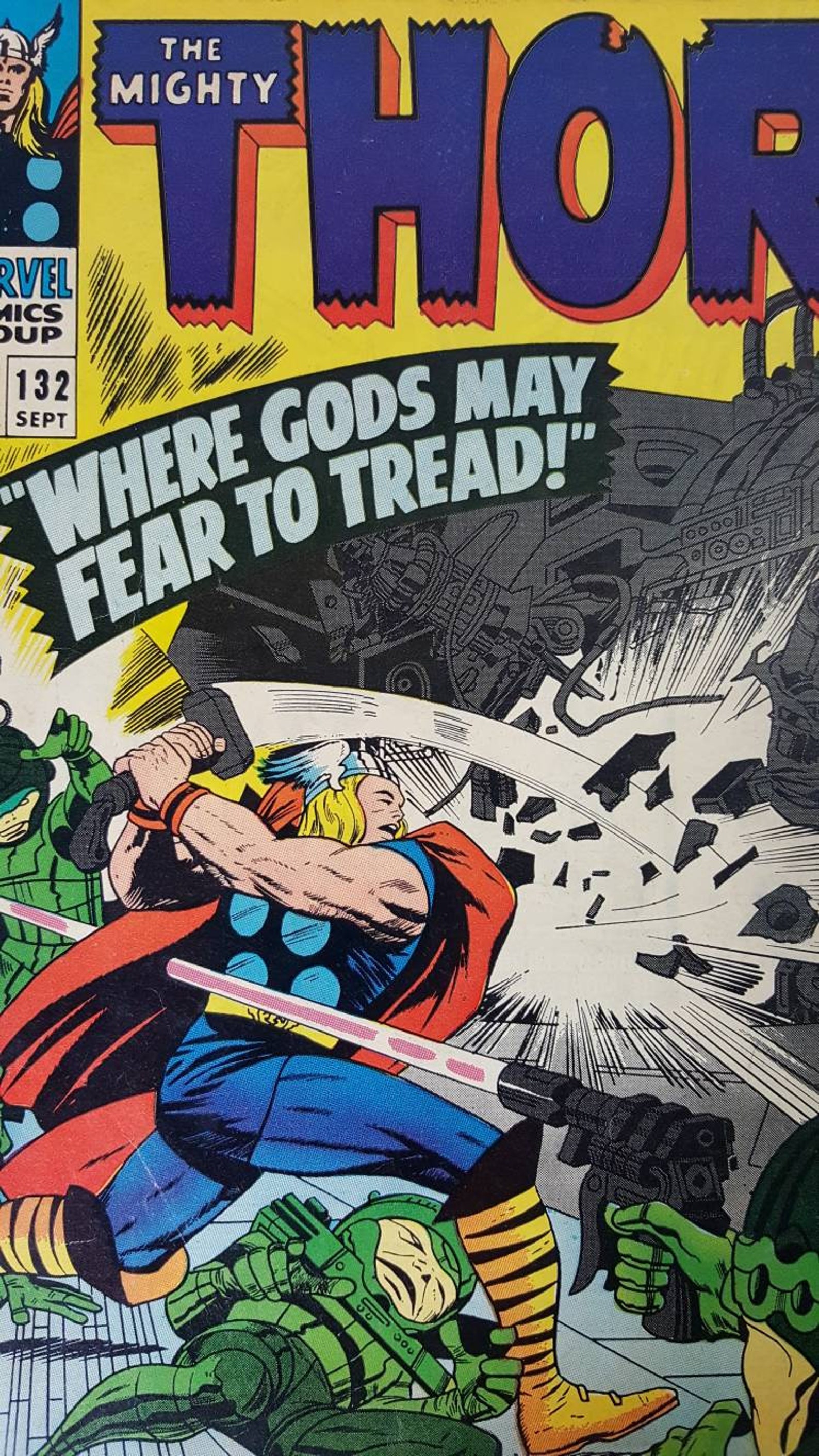 1st Ego the Living Planet Thor 132 Jack Kirby Art Vince - Etsy