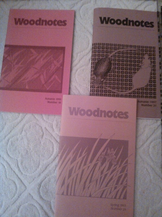 Woodnotes Haiku Journals Small Press Journals Self Published - Etsy