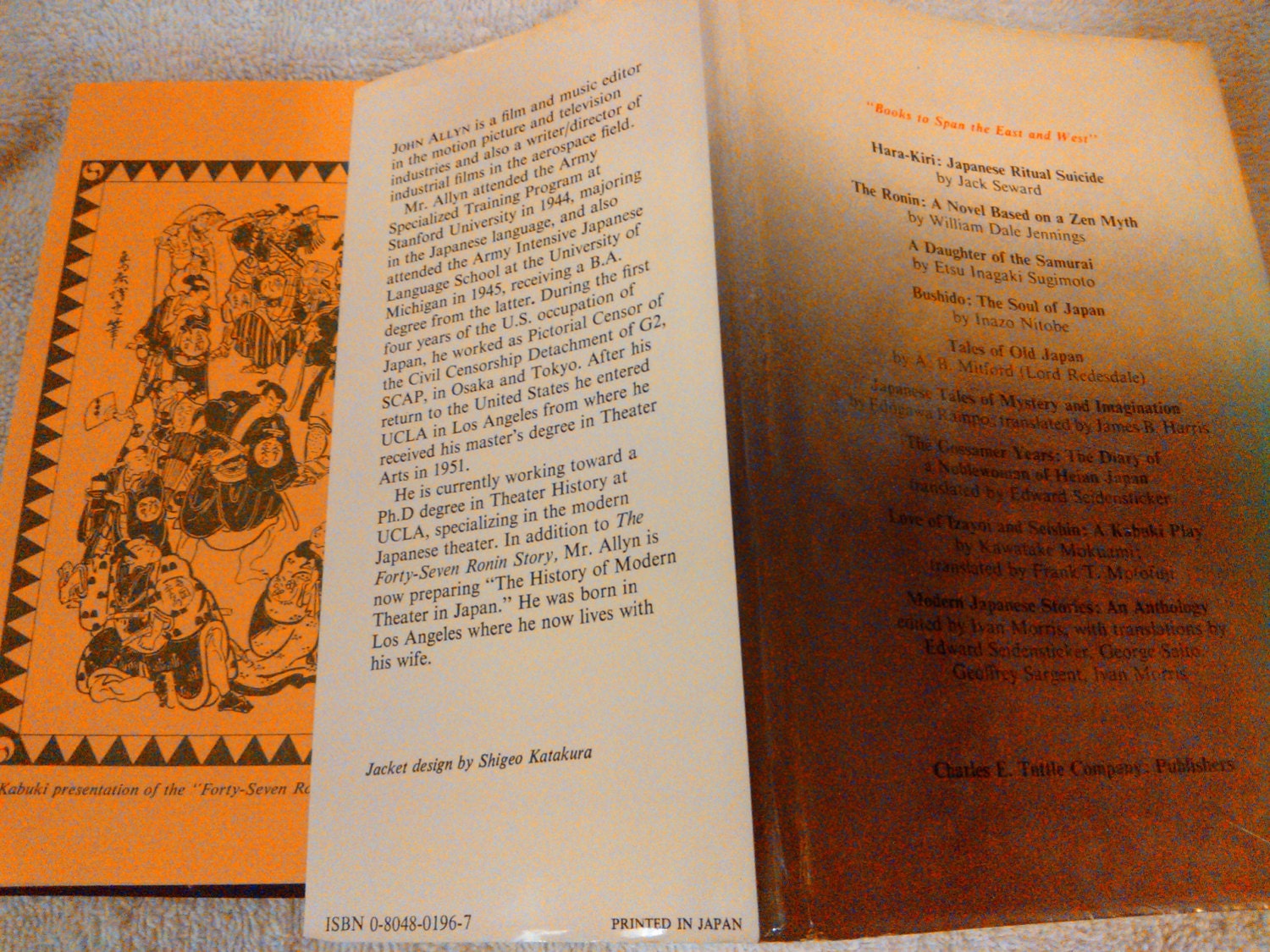 47 Ronin Story, Japanese Culture, Second Print, 18th Century Japan ...