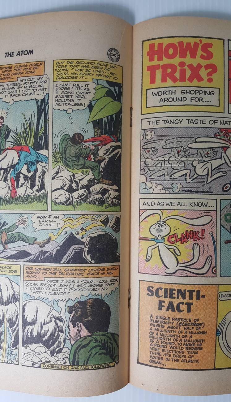 The Atom 14, Gil Kane Art, Gardner Fox Story, Silver Age the Atom ...