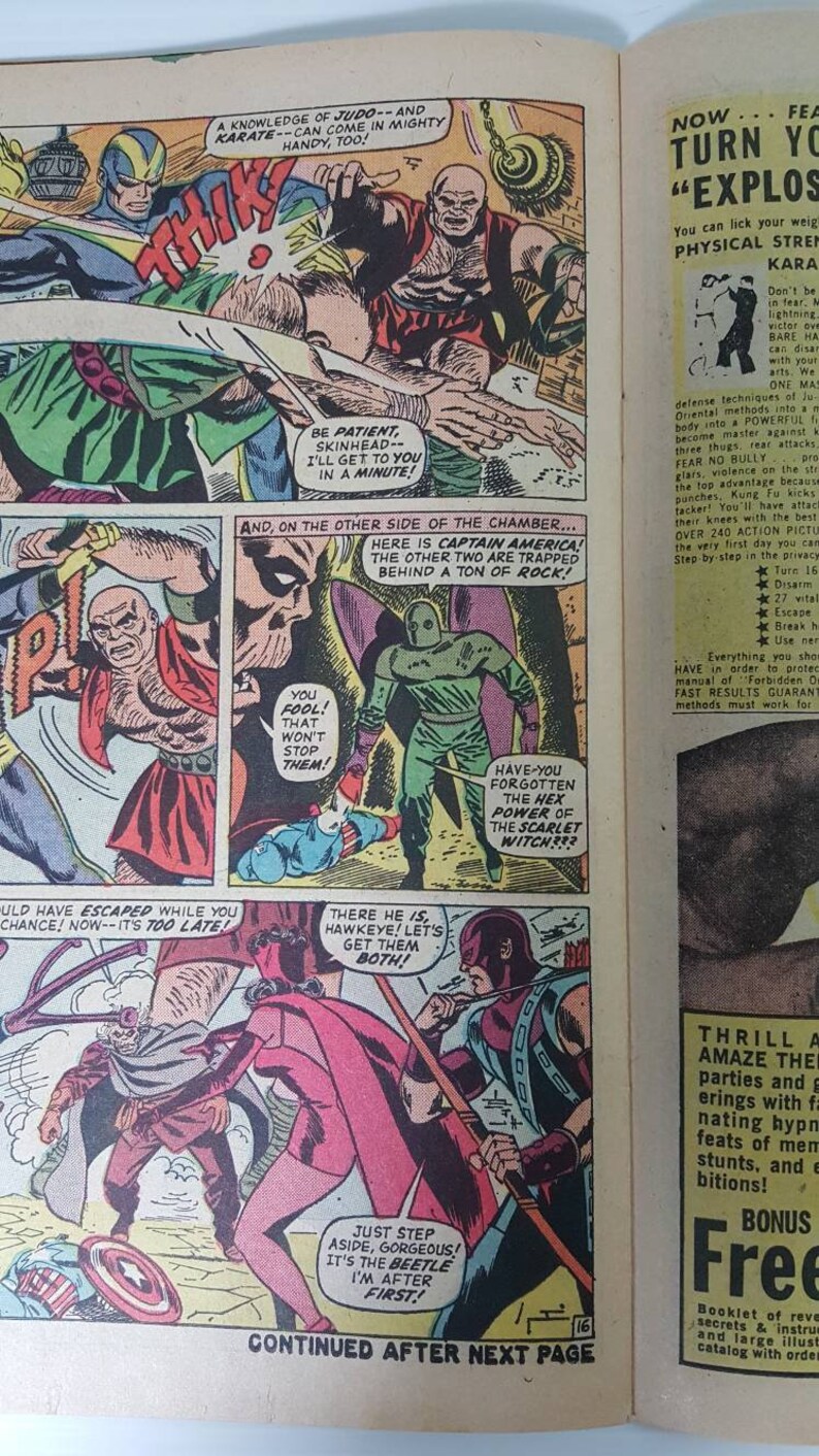 Collector 1st Appearance, Avengers 28 Collector Appearance, Avengers ...