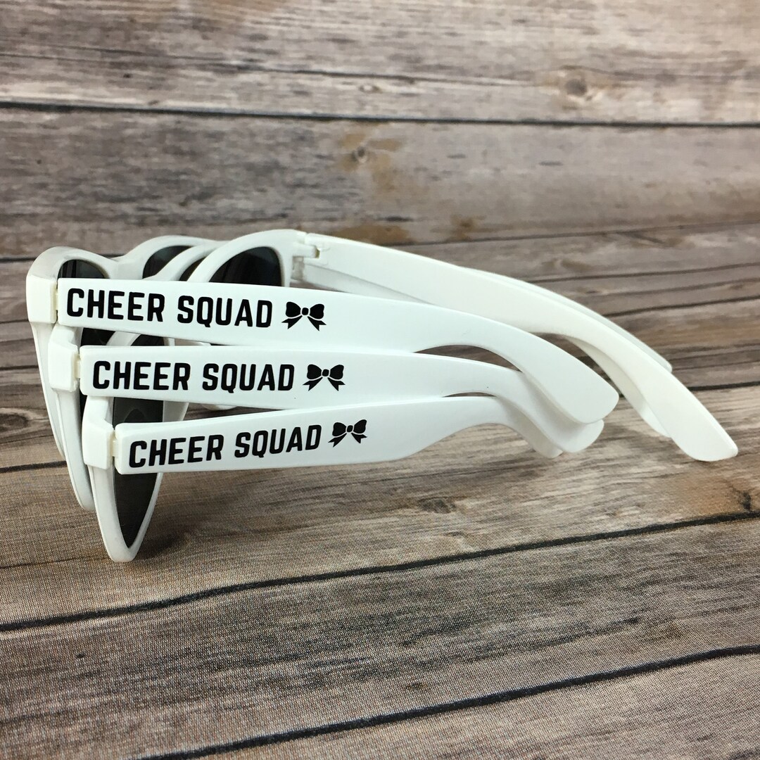 Cheer Squad KIDS Personalized Sunglasses, Sports Team Favors ...