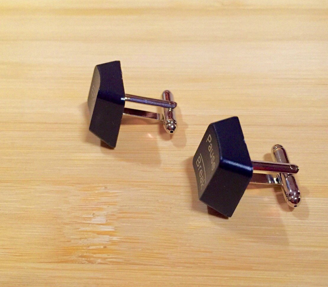 Computer Key Cufflinks - Personalized Cufflinks With Your Choice of ...