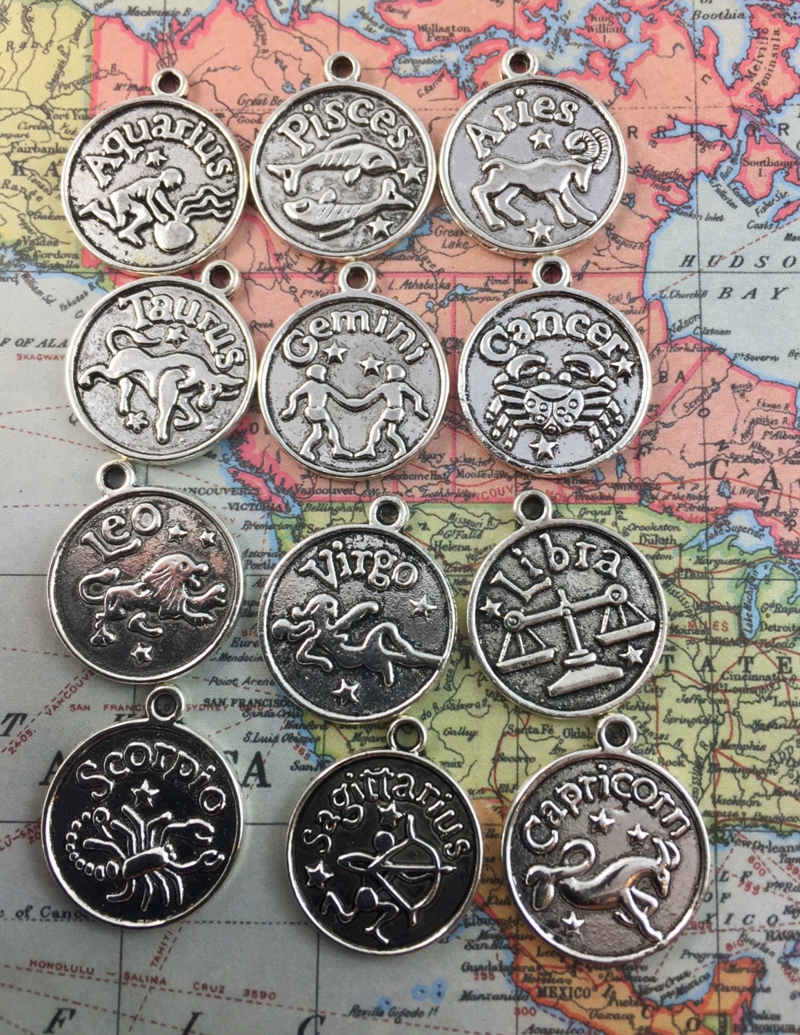 Astrology Sign Bookmark Astrological Book Mark - Etsy Canada