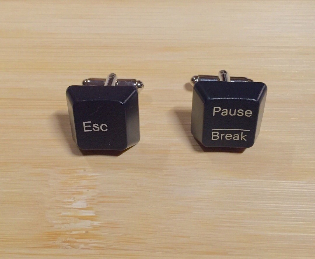 Computer Key Cufflinks - Personalized Cufflinks With Your Choice of ...
