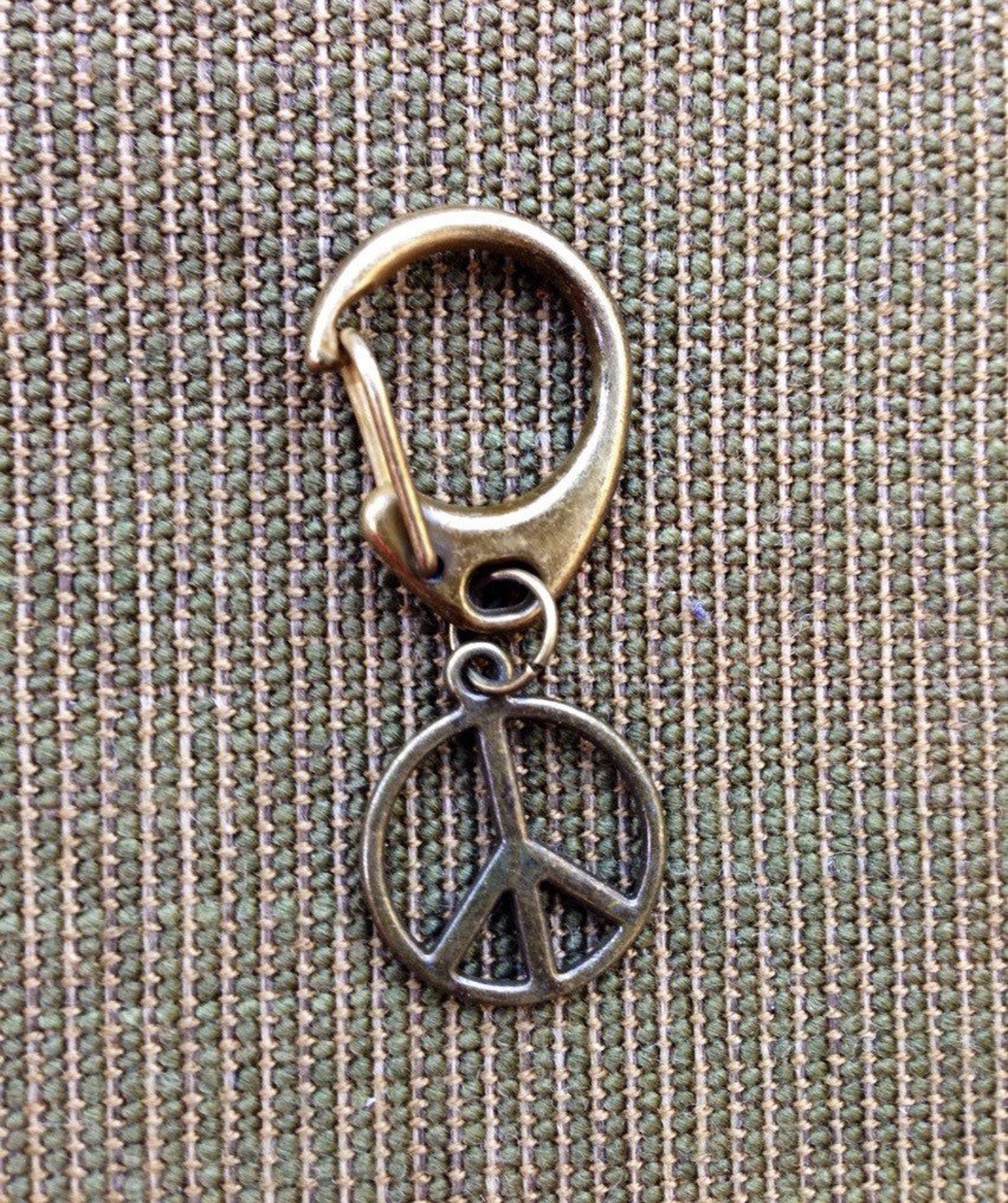 Peace Key Ring - Peace Symbol Key Ring - Peace Symbol Keychain - Peace ...