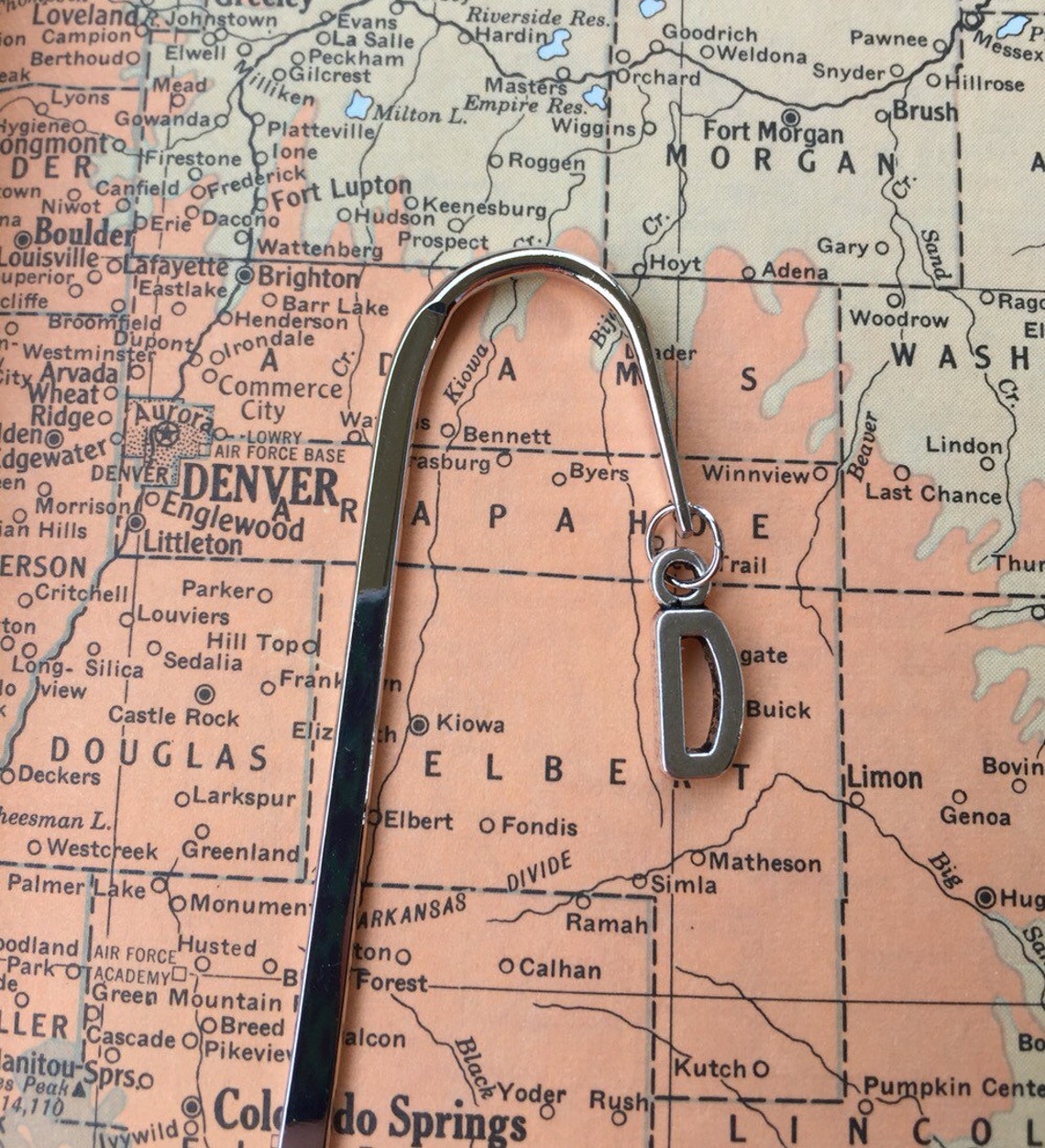 Personalized Alphabet Letter Bookmark With Letter of Your - Etsy Canada