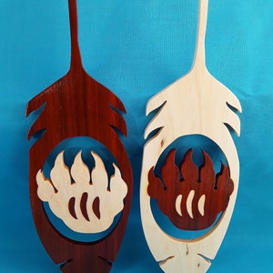 Bear Paw Scroll Work - Etsy
