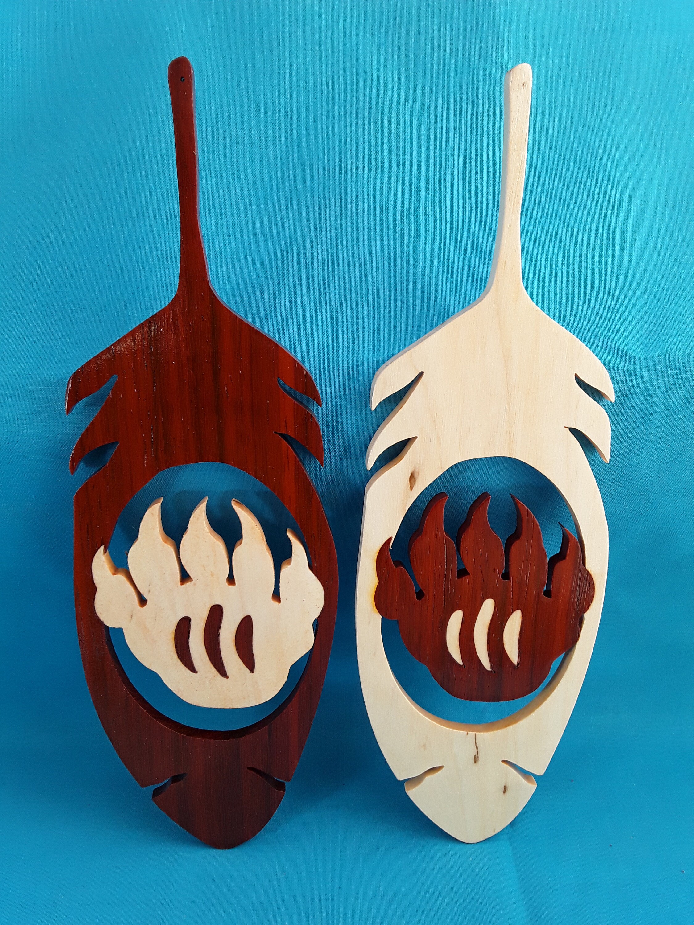 Bear Paw Scroll Work - Etsy