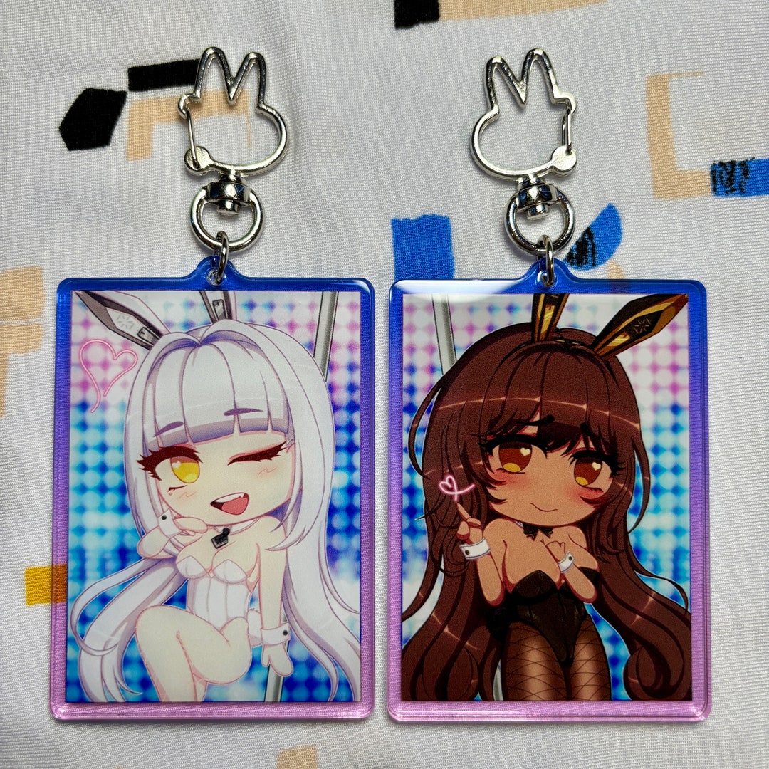 NOIR and BLANC 3" Charms [double-sided Gradient Acrylic] - NIKKE ...