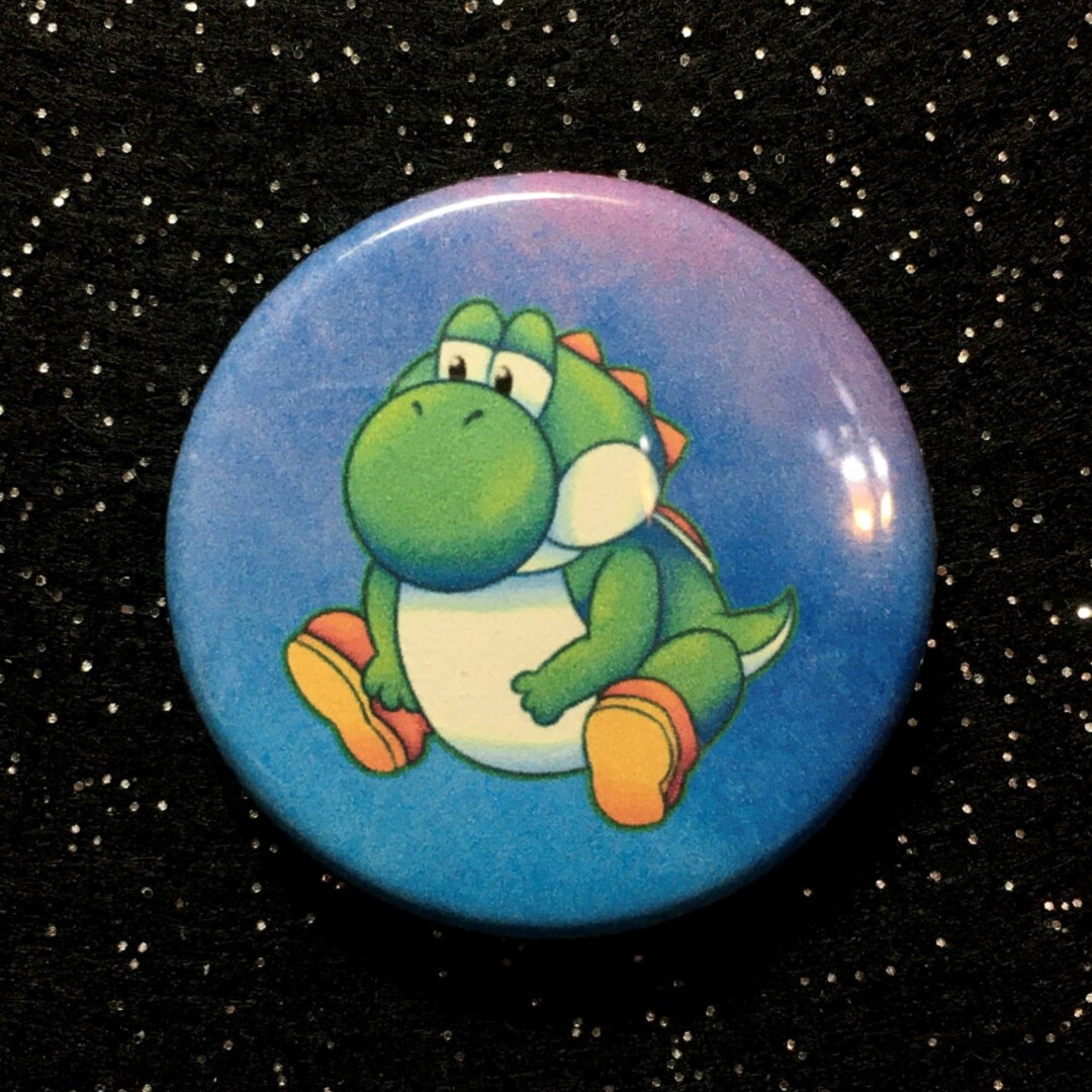 FAT YOSHI 1.5" Buttons - Etsy