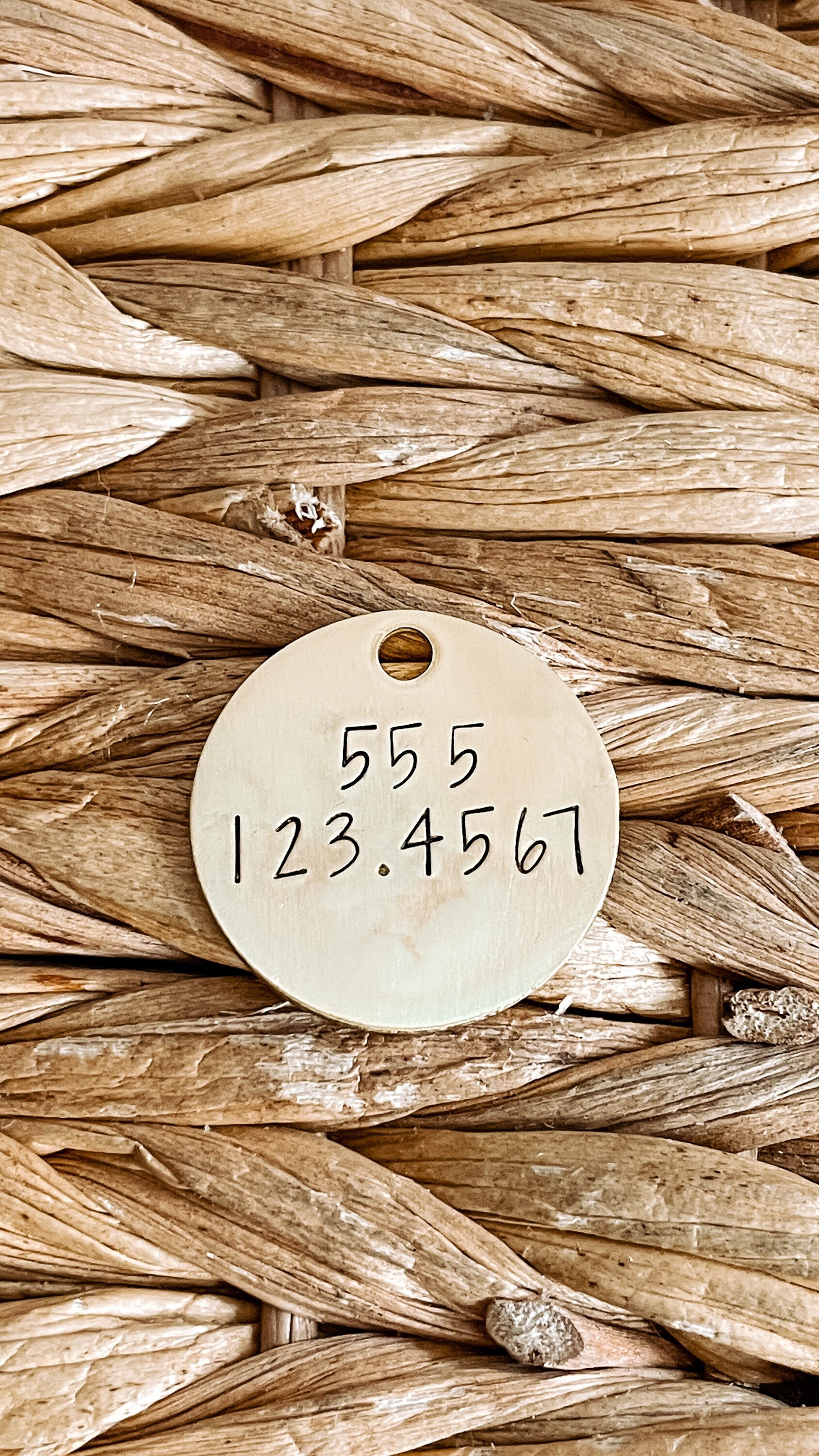 GAME DAY Dog Tag, Pet Id Tag, Personalized Dog Tag, Hand Stamped Dog ...
