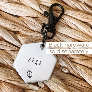 GAME DAY Dog Tag, Pet Id Tag, Personalized Dog Tag, Hand Stamped Dog ...