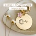 Bloom Dog Tag, Pet Id Tag, Personalized Dog Tag, Hand Stamped Dog Tag ...