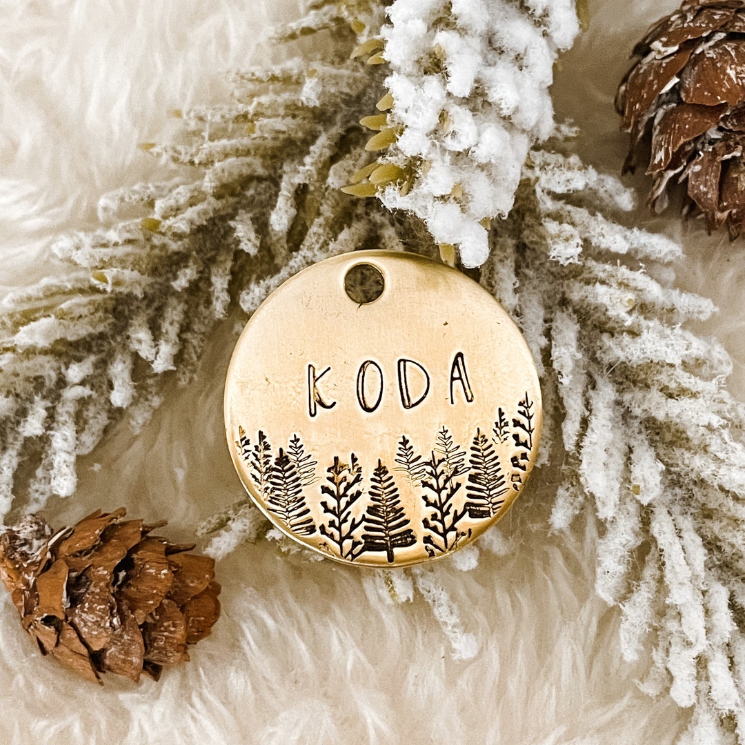 Dog Tag, Pet Id Tag, Personalized Dog Tag, Hand Stamped Dog Tag ...