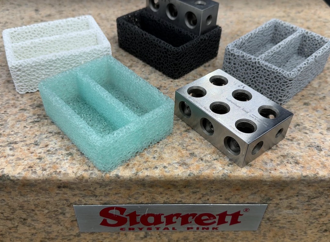 123 Blocks Holder, Toolbox Accessories, Garage Workbench Storage, CNC ...