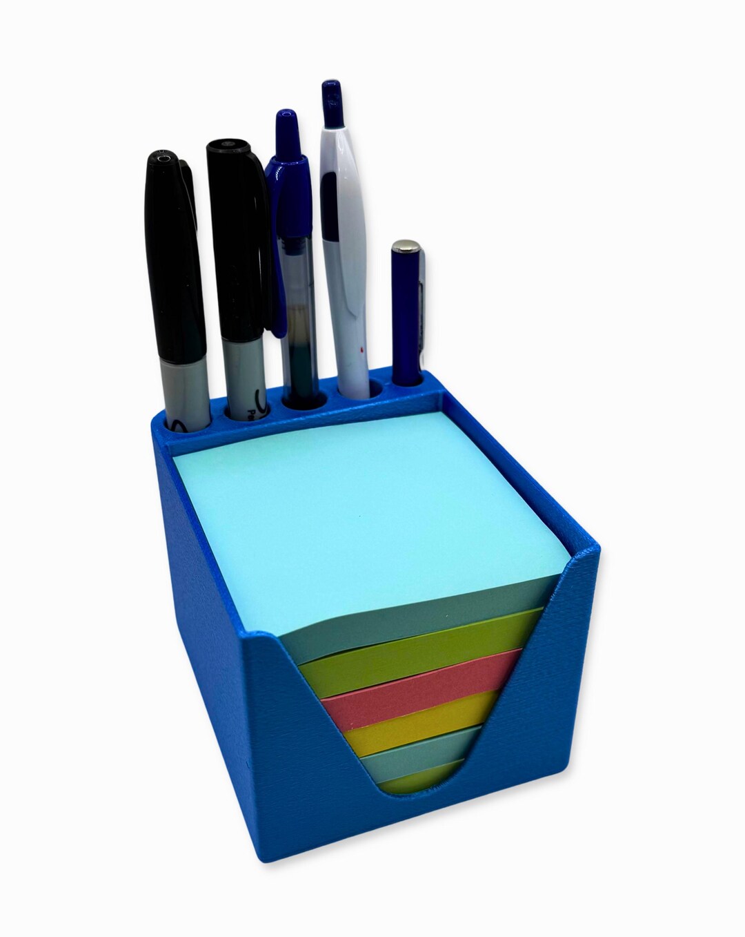 Sticky Notes & Pen Holder, Desk Organizer, Customizable Organization ...