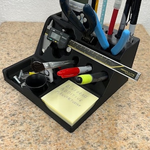 Engineer Desk Organizer, Tool Caddy, Machinist Tool Holder, Calipers ...