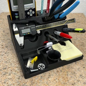 Engineer Desk Organizer, Tool Caddy, Machinist Tool Holder, Calipers ...