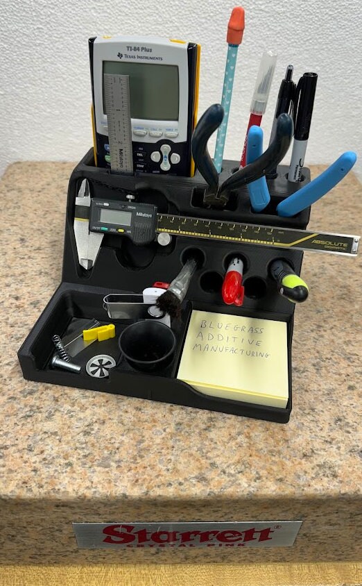Engineer Desk Organizer, Tool Caddy, Machinist Tool Holder, Calipers ...