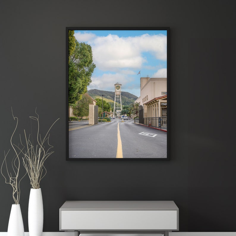 Warner Bros Print | Movie Studios Print, Los Angeles Wall Art Print ...