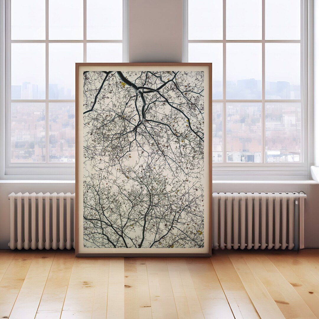 Tree Branches | Gift Idea Poster, Modern Wall Art, Large Wall Art, Tree ...