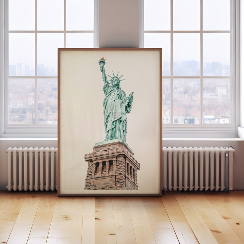 Statue of Liberty Print | New York City Art Print, New York Wall Art ...