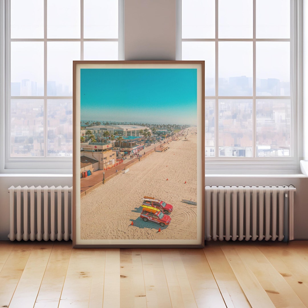 Mission Beach Print | Lifeguard Print, San Diego Wall Art, Pacific ...