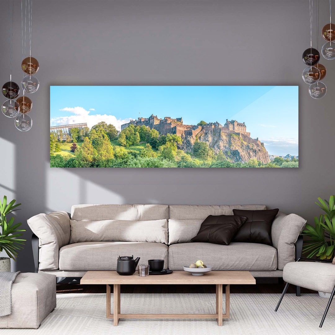 Edinburgh Prints | Panoramic Wall Art, Edinburgh Gift Decor Pano ...