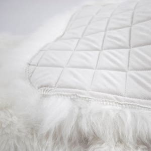 Real Wool Authentic Sheep Skin Natural Color Finished Backing - Etsy