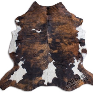 Rodeo Natural Tricolor Cowhide Rug Size M/L/XL APPROX 5x6/6x7/7x7 FT - Etsy