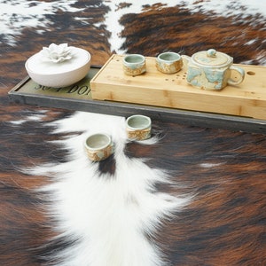 Rodeo Natural Tricolor Cowhide Rug Size M/L/XL APPROX 5x6/6x7/7x7 FT - Etsy