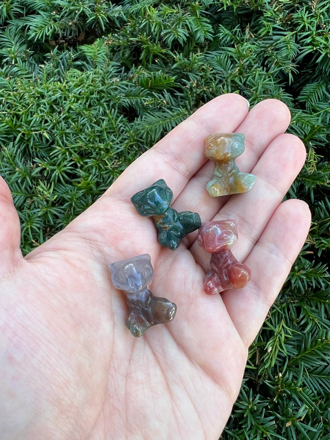 Ocean Jasper Mew || Crystal Pokemon || Intuitively Chosen - Etsy