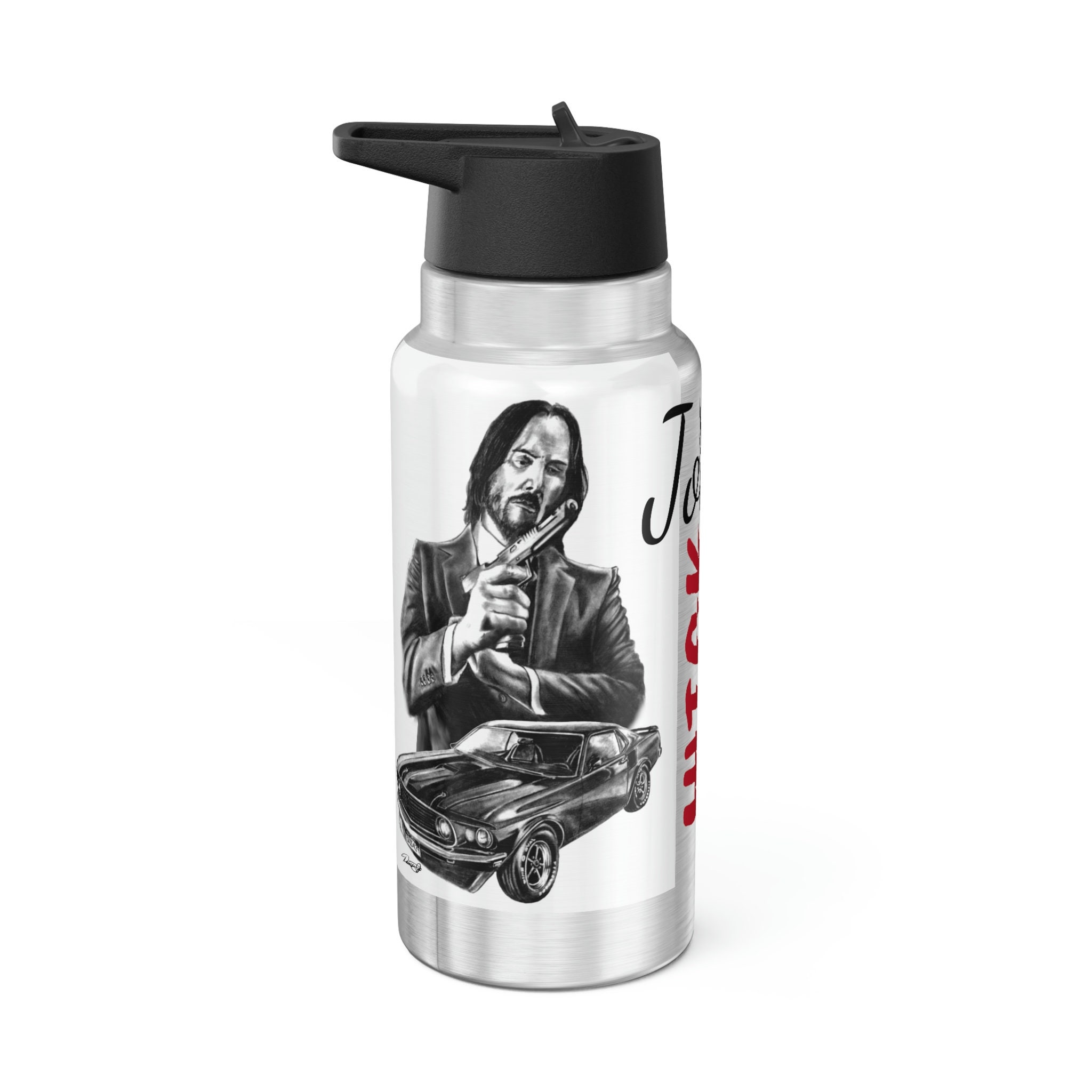 Gator Tumbler, 32oz John Wick Keanu Reeves Original Movie Celebrity ...