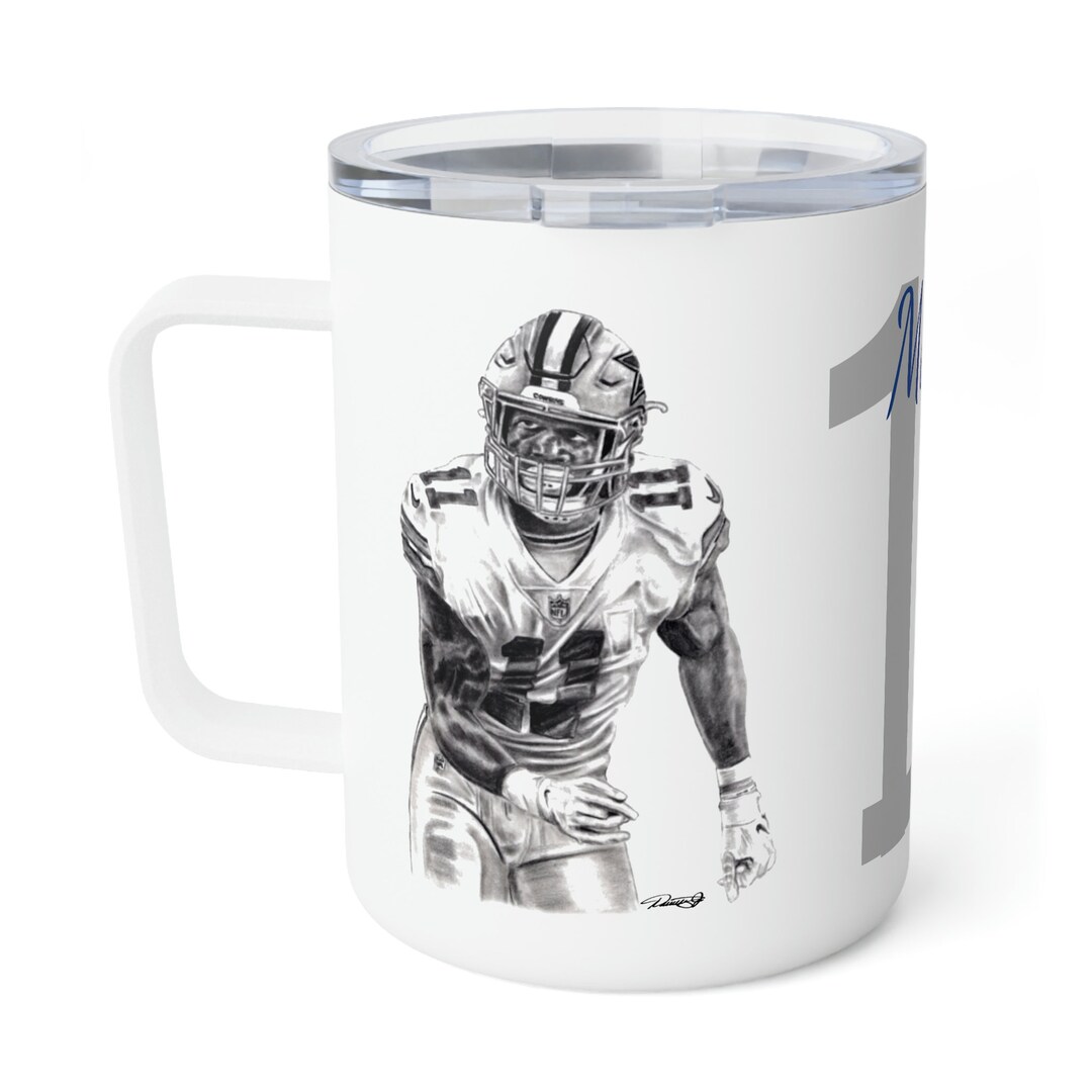 Insulated Coffee Mug, 10oz Micah Parsons Dallas Cowboys Linebacker ...