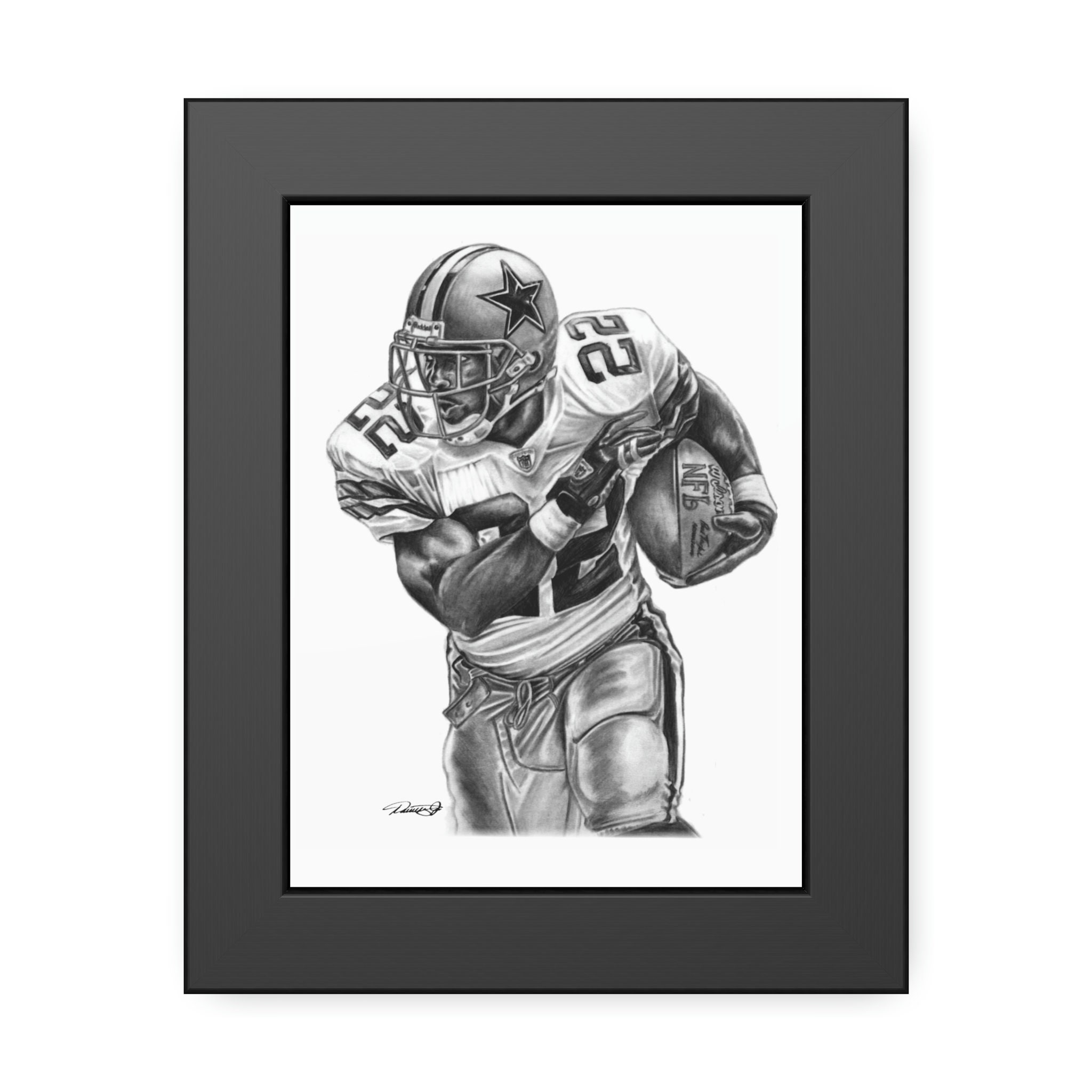 Paper Posters Tony Romo Dallas Cowboys Original Artwork From Dantel Art ...