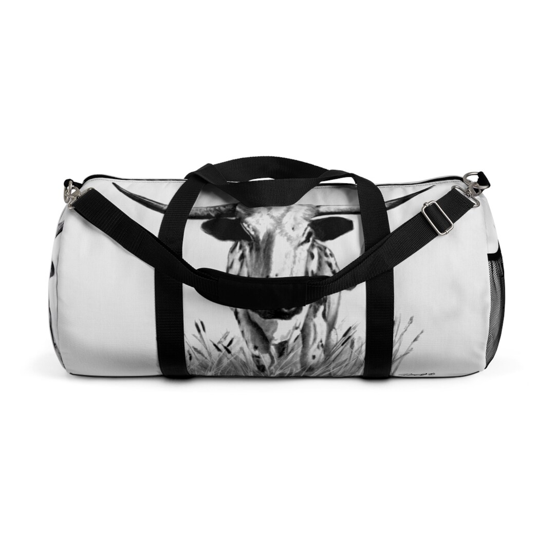 Duffel Bag Western Longhorn Steer Bowl Cowboy Cowgirl - Etsy