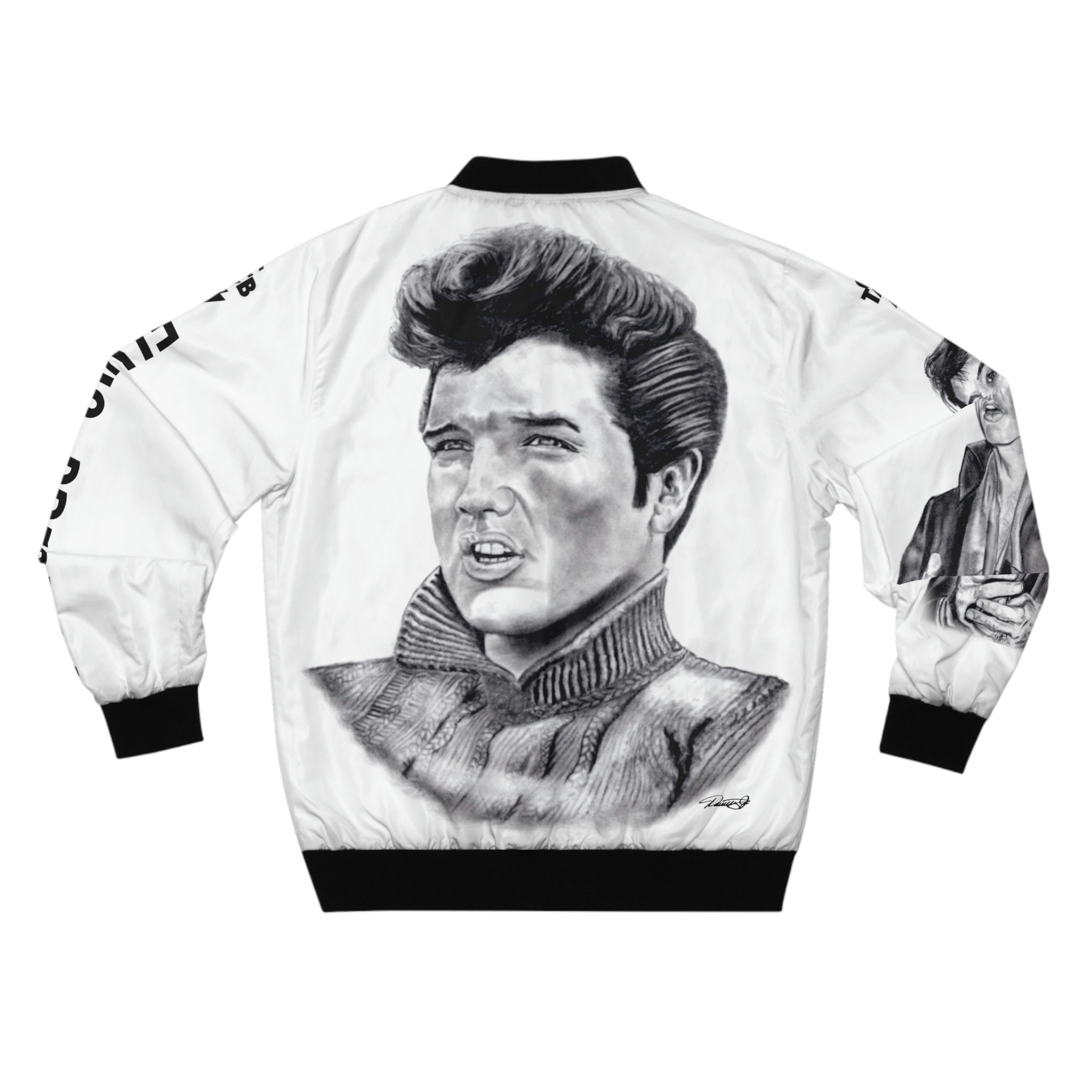 Women's Bomber Jacket with Elvis Presley sold by Anette Medicinal | SKU ...