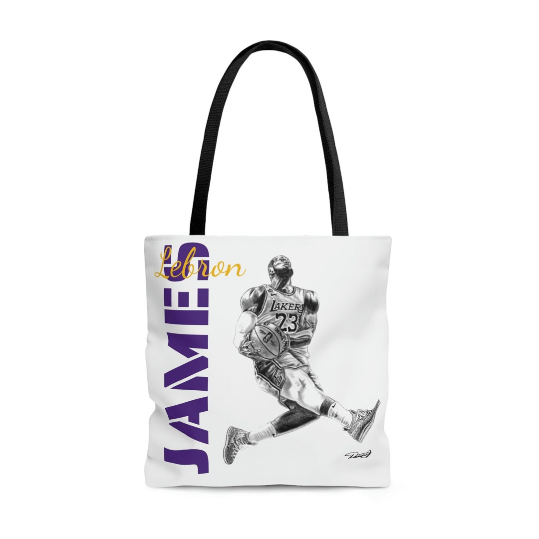AOP Tote Bag Lebron James Los Angeles LA Lakers Original Sports ...
