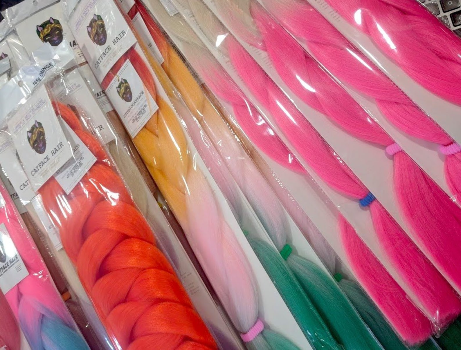 Orange One Tone Braiding Hair 34 Inches 165g - Etsy