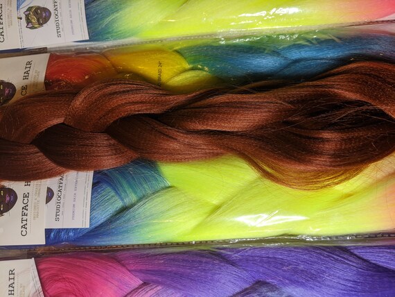 SOFT GINGER BRAIDING Hair 34 Inches large Pack Catface Hair - Etsy