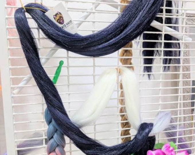 Emerald Green One Tone Braiding Hair 34 Inches large Pack - Etsy