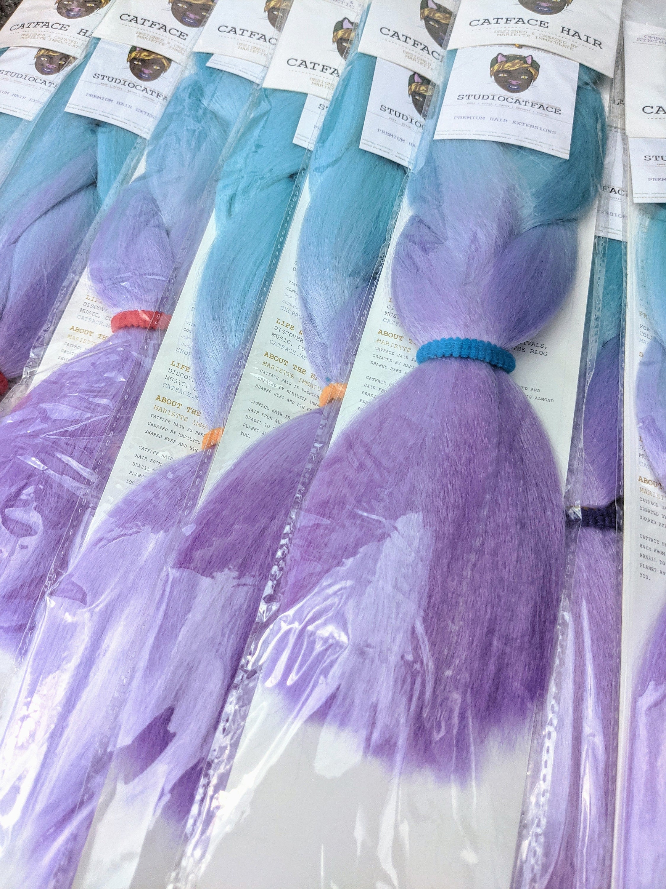 Periwinkle Ombre Hair