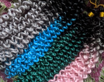 Emerald Green One Tone Braiding Hair 34 Inches large Pack - Etsy UK