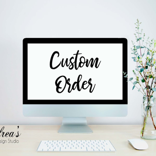 Customize Your Order - Etsy