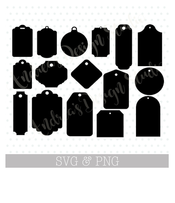 Gift Tag Cut File Bundle DIY Party Tag Cut Files Cricut and - Etsy